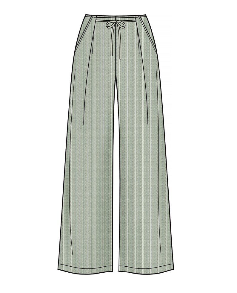 Sewing Pattern for Women's Pants Pattern Misses' - Etsy