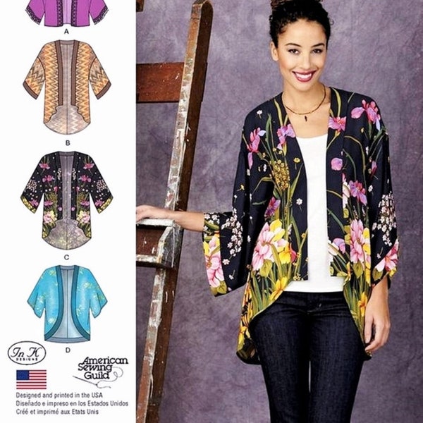 Kimono Jacket Pattern - Etsy