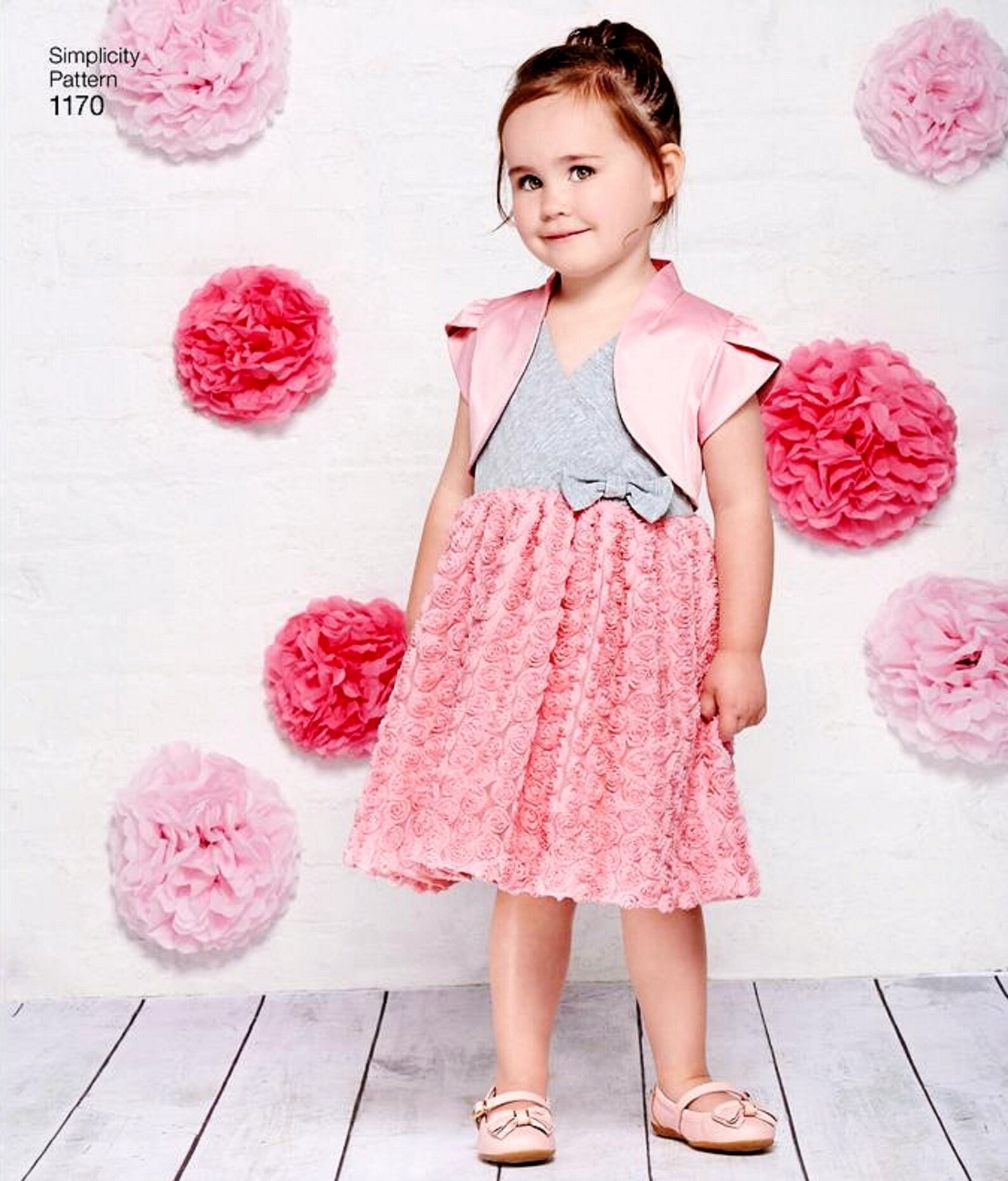 Sewing Pattern Toddlers' Dress Pattern, Little Girls' Dress Pattern, Sz ...