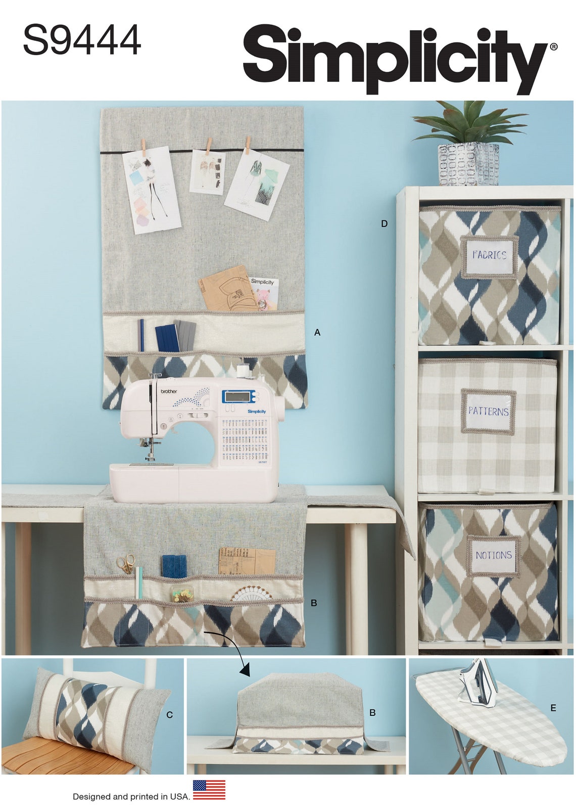 Sewing Pattern Home Decor Pattern Creative Space Décor - Etsy