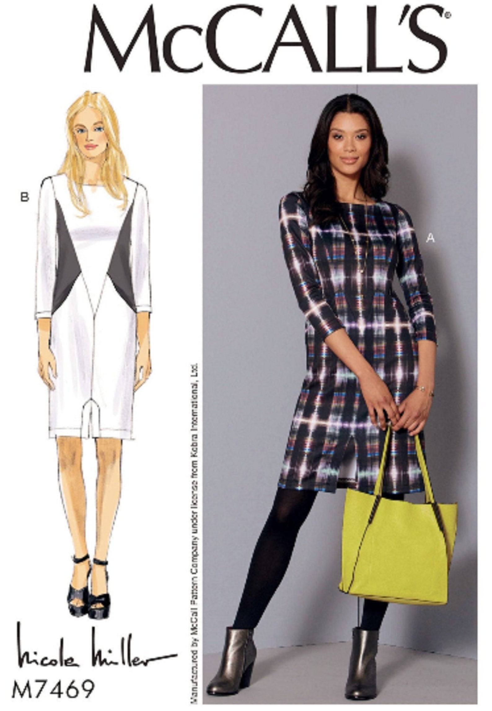 Sewing Pattern Women's Sheath Dress Pattern Straight - Etsy