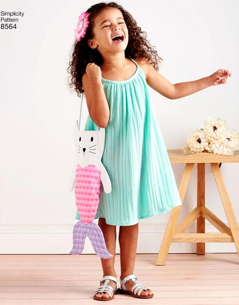 Sewing Pattern Little Girls' Top and Shorts Pattern | Etsy