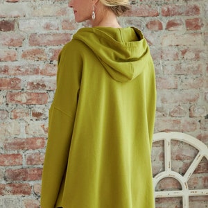 Sewing Pattern Women's Hoodie Jacket Pattern, Zipper Hoodie Jacket ...