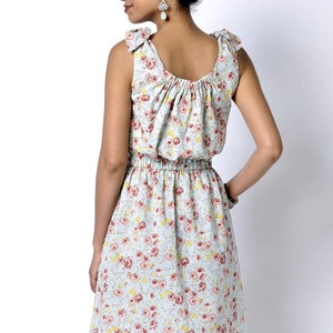 Sewing Pattern Easy Sundress Pattern, Loose Fit Pullover Sundress ...