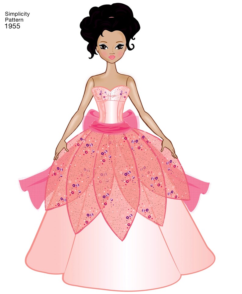 Sewing Pattern Fashion Doll Clothes Pattern 10 1/2 11 1/2 - Etsy