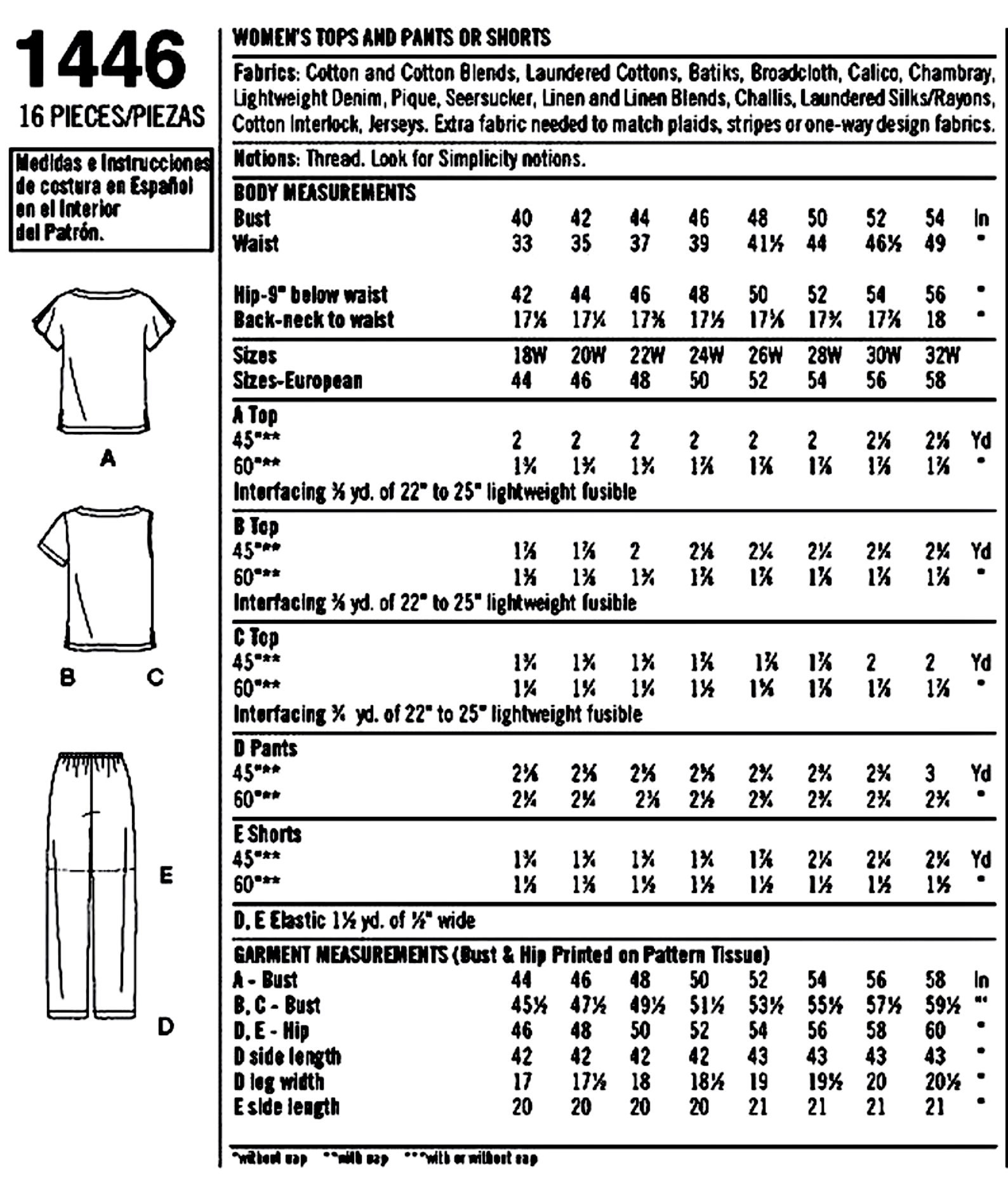 Sewing Pattern Women's Elastic Waist Pants Pattern Easy - Etsy