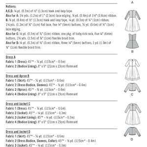 Sewing Pattern 18 Inch Doll Clothes Pattern, 18 Inch Doll Historical ...