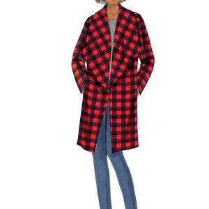 Sewing Pattern Easy Unlined Coat Pattern, Easy Unlined Jacket Pattern ...