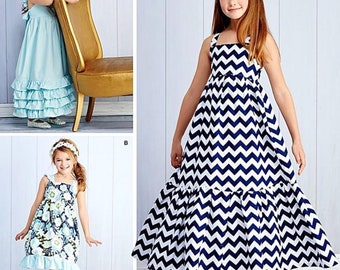 Girls Sundress Sewing Pattern - Etsy