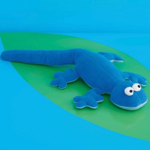 Sewing Patterns Plush Reptiles Pattern, Stuffed Animals Pattern ...