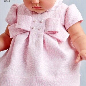 Sewing Pattern Babies' Dress and Panties Pattern, Toddler Dress Pattern ...