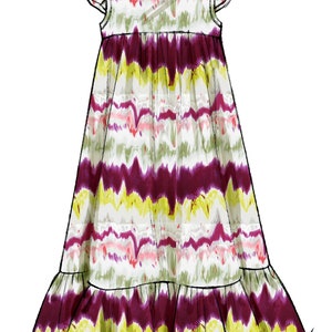 Sewing Pattern Girls' Dress Pattern, Tween Girls' Learn to Sew Dress ...