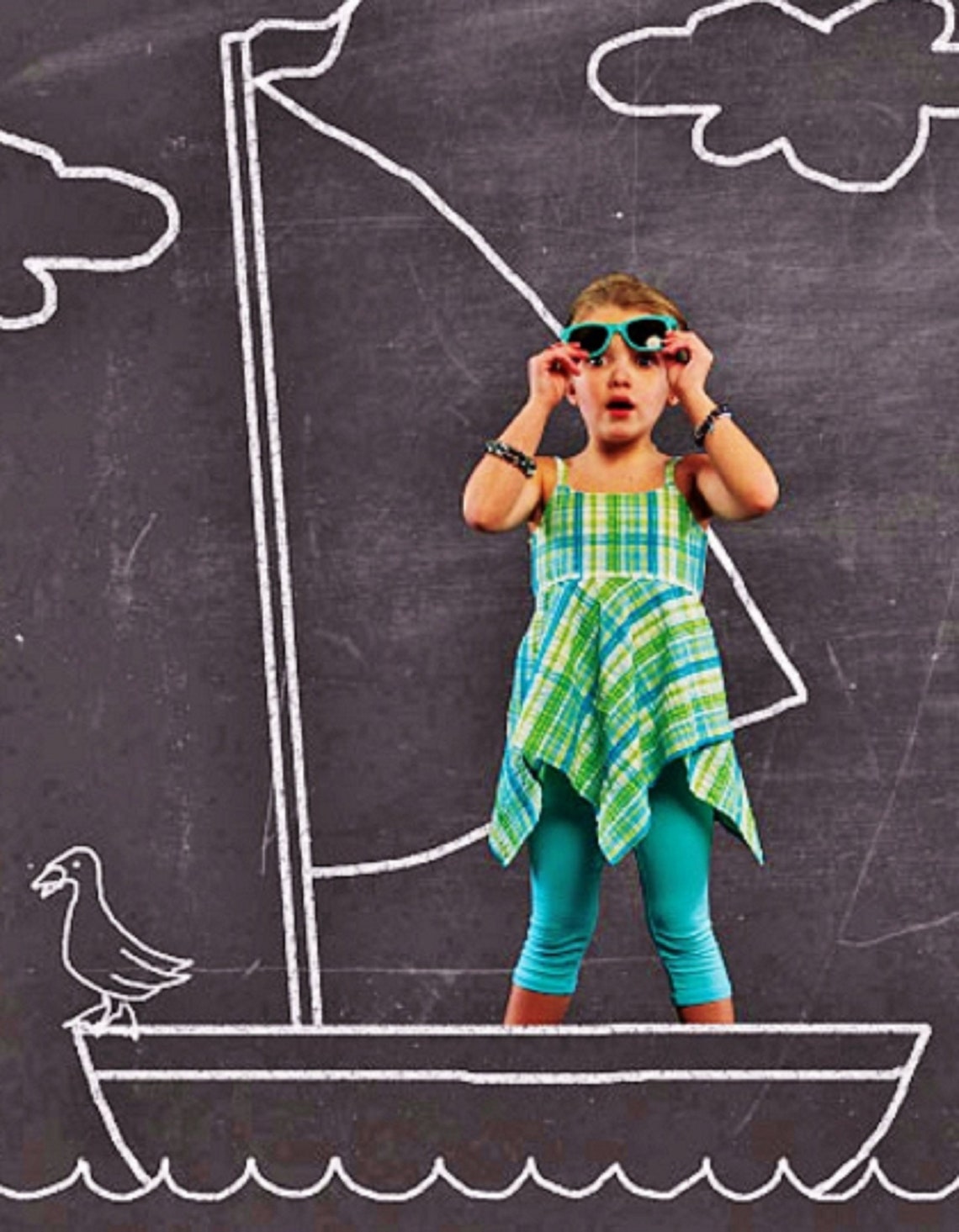 Sewing Pattern Girls' Easy Top Pattern Little Girls' - Etsy