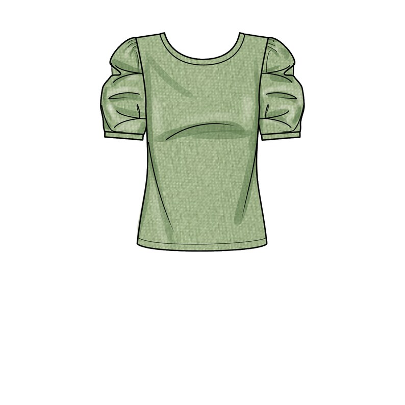 Sewing Pattern Women's Pullover Tops Pattern Knit Top - Etsy