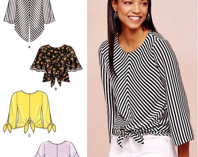 Sewing Pattern Pullover Top Pattern, Easy Blouse Pattern, Loose Fit Top ...