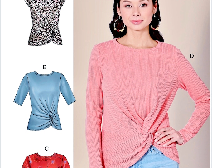 Sewing Pattern Women's Easy Tops Pattern, Misses' Pullover Tops Pattern ...