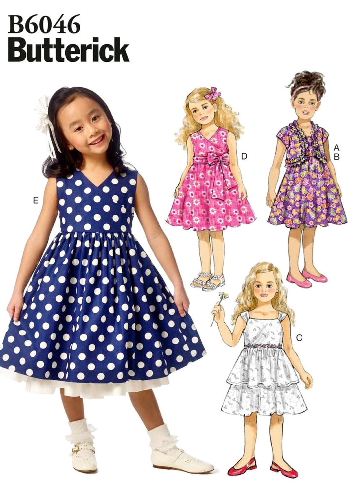 Sewing Pattern Girls' Dress Pattern Little Girls' | Etsy
