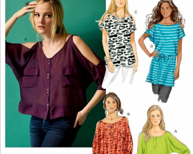 Sewing Pattern Pullover Top Pattern, Easy Blouse Pattern, Loose Fit Top ...