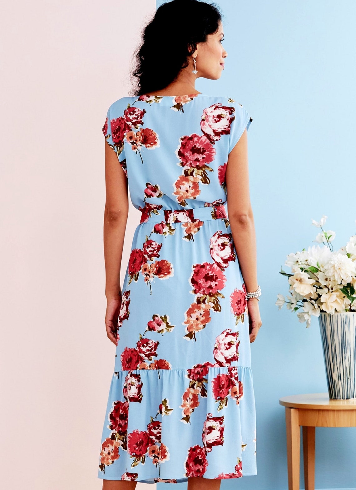 Sewing Pattern Women's Dress Pattern Button Front Dress - Etsy