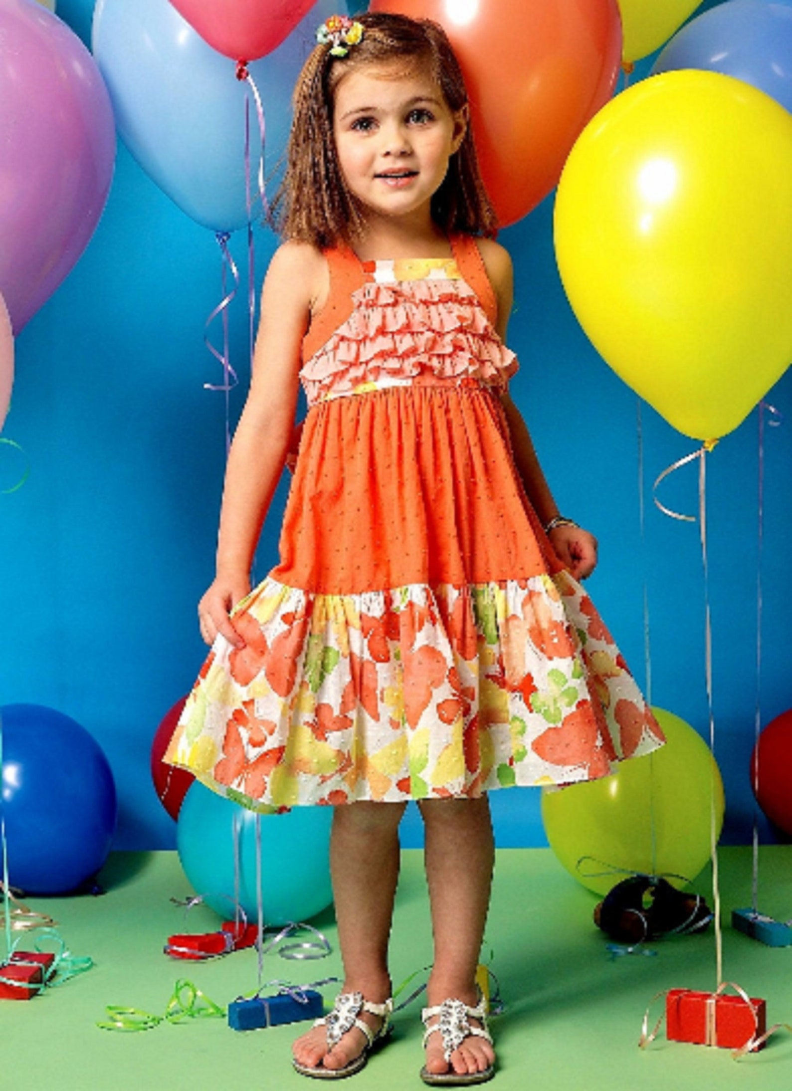Sewing Pattern Little Girls' Sundress Pattern, Child's Sundress Pattern ...