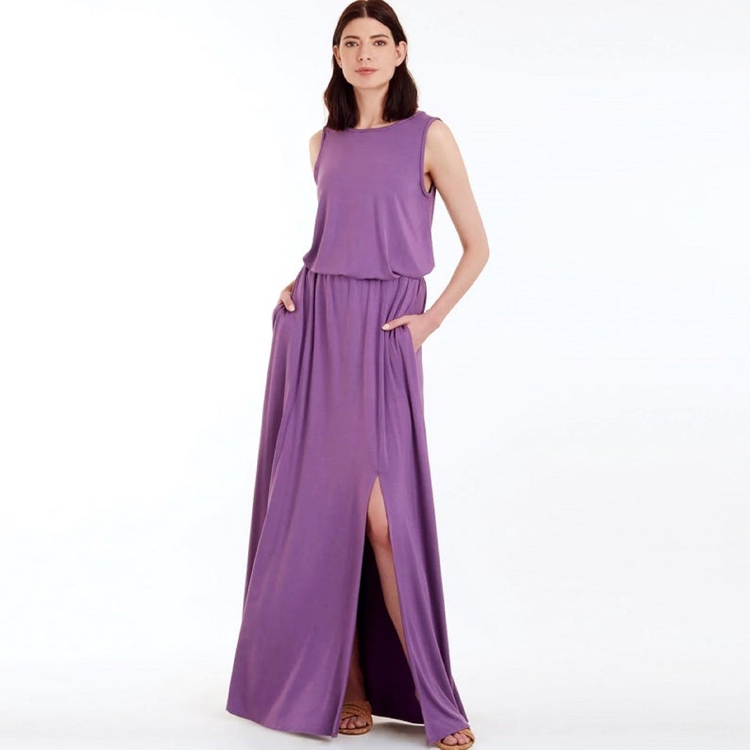 Sewing Pattern Women's Easy Skirt and Top Pattern, Long Skirt and Top ...