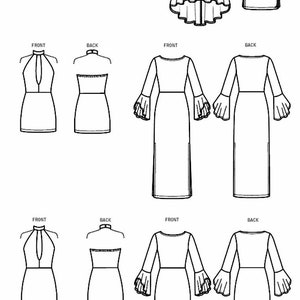 Sewing Pattern Formal Gown Pattern, Wedding Gown Pattern, Formal Dress ...