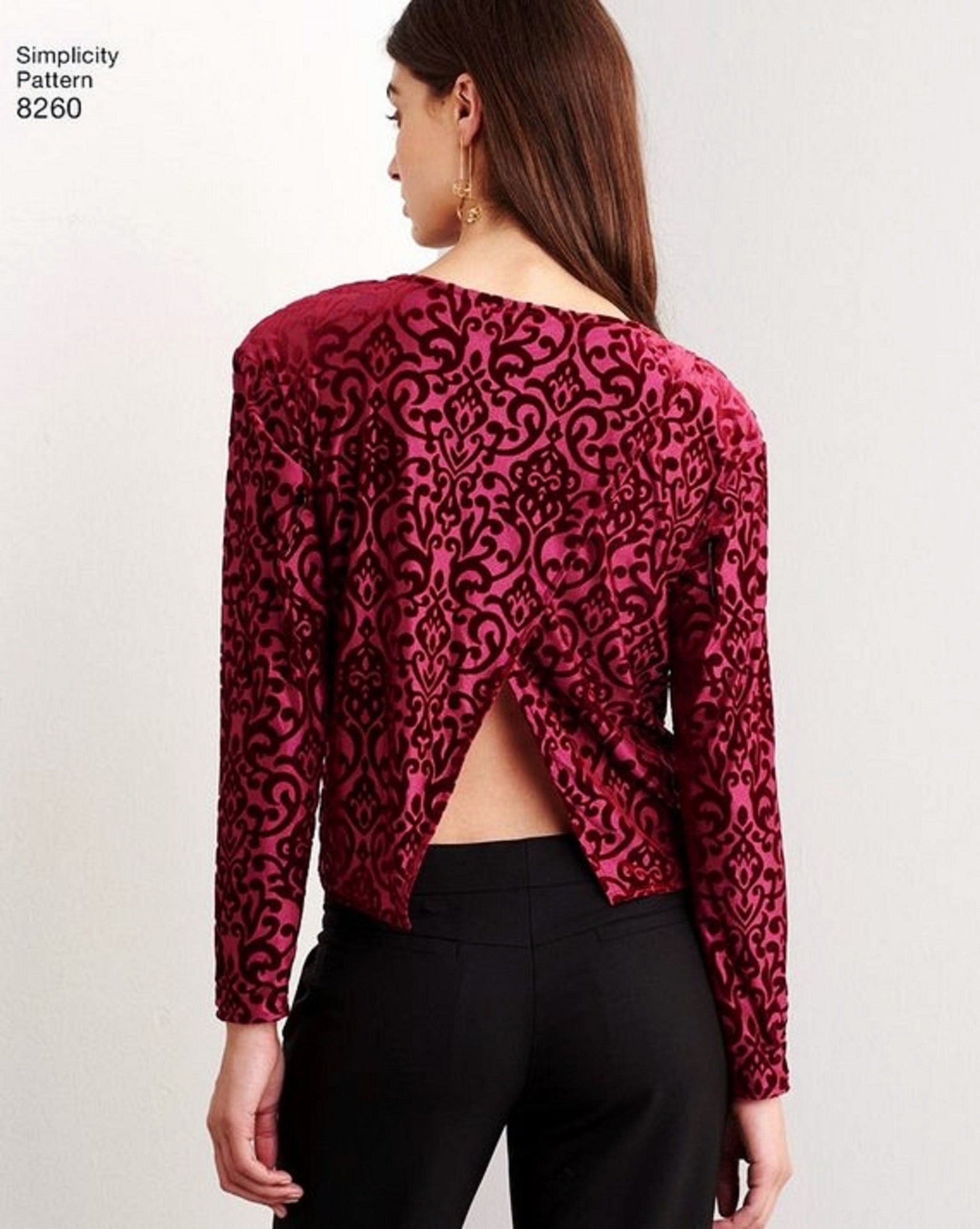 Sewing Pattern Women's Easy Tops Pattern Lace Overlay Top - Etsy