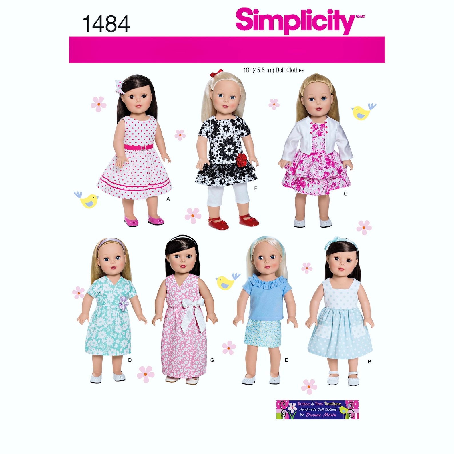 Sewing Pattern 18 Inch Doll Dress Pattern 18 Doll | Etsy