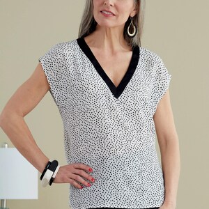 Sewing Pattern Women's Loose Fit Top Pattern, Caftan Pattern, Loose Fit ...