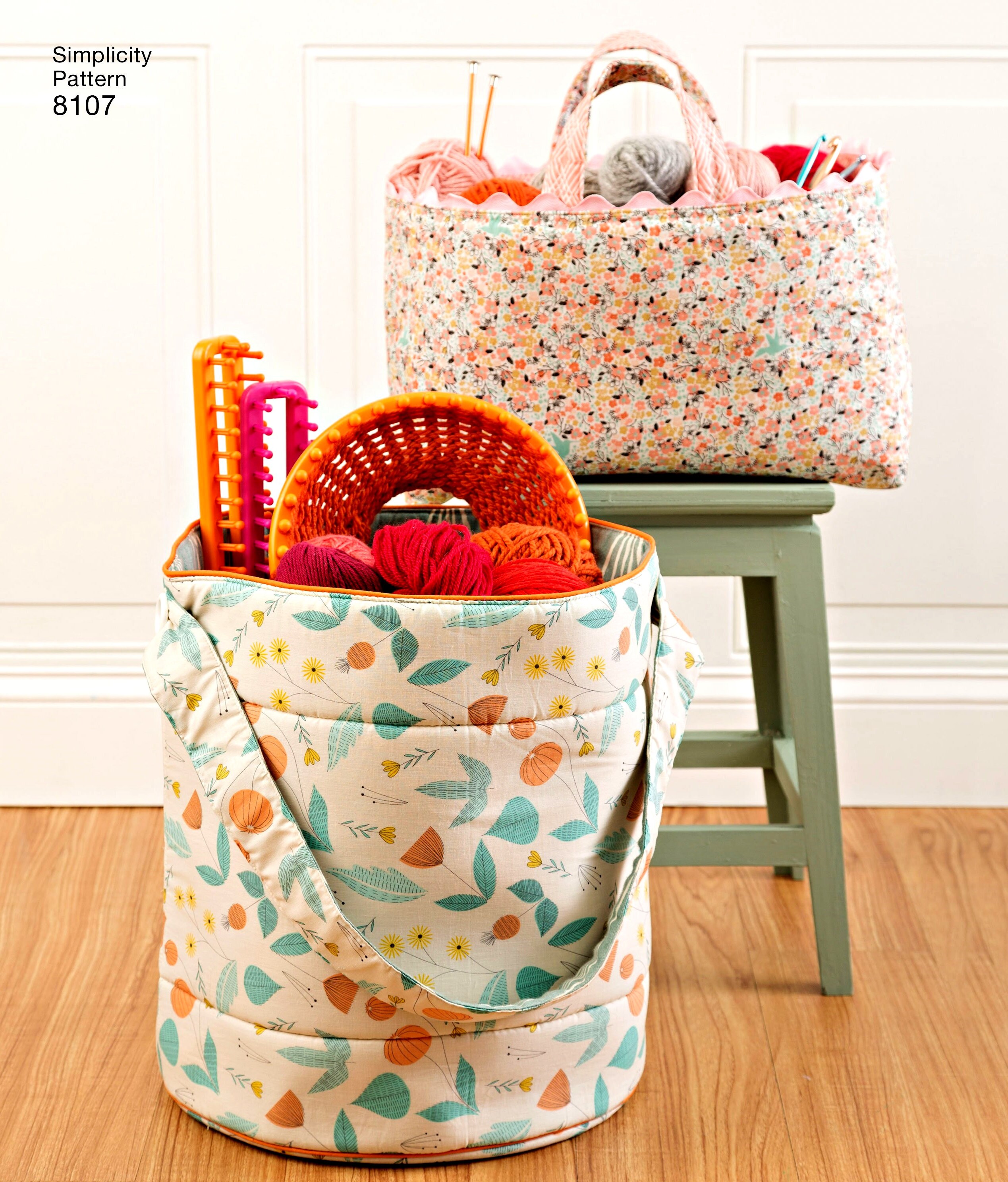 Sewing Pattern Room Storage Organizers Pattern Cloth Bucket | Etsy