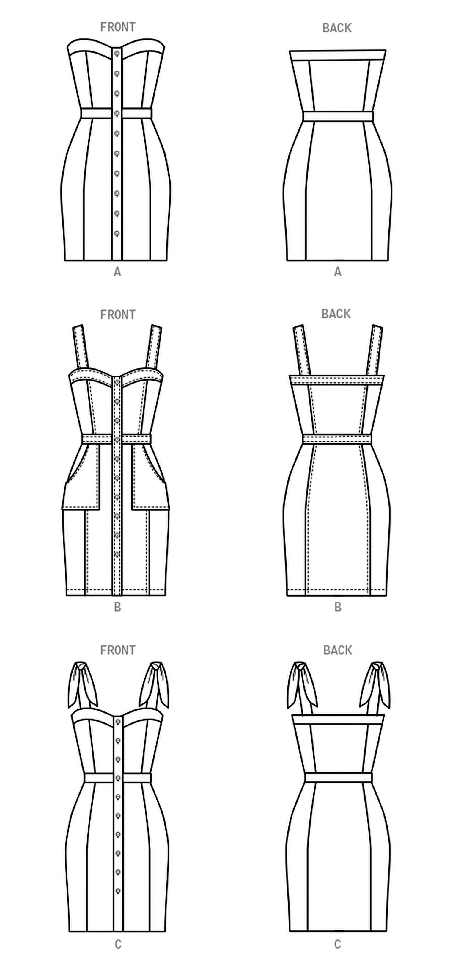Sewing Pattern Women's Dress Pattern Sundress Pattern - Etsy