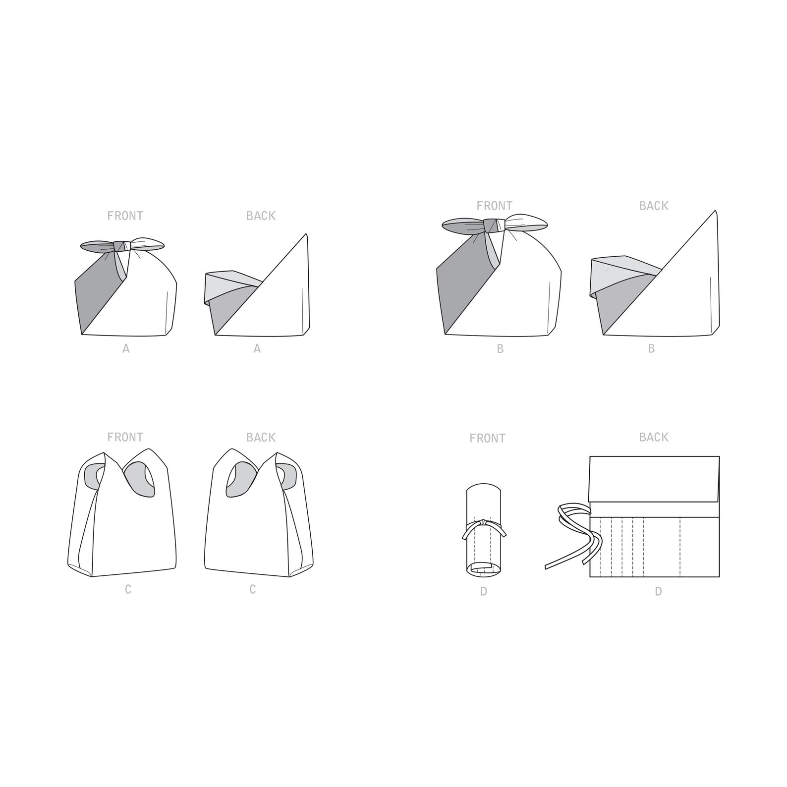 Sewing Pattern Craft Bags Pattern Knitting Bag Pattern - Etsy