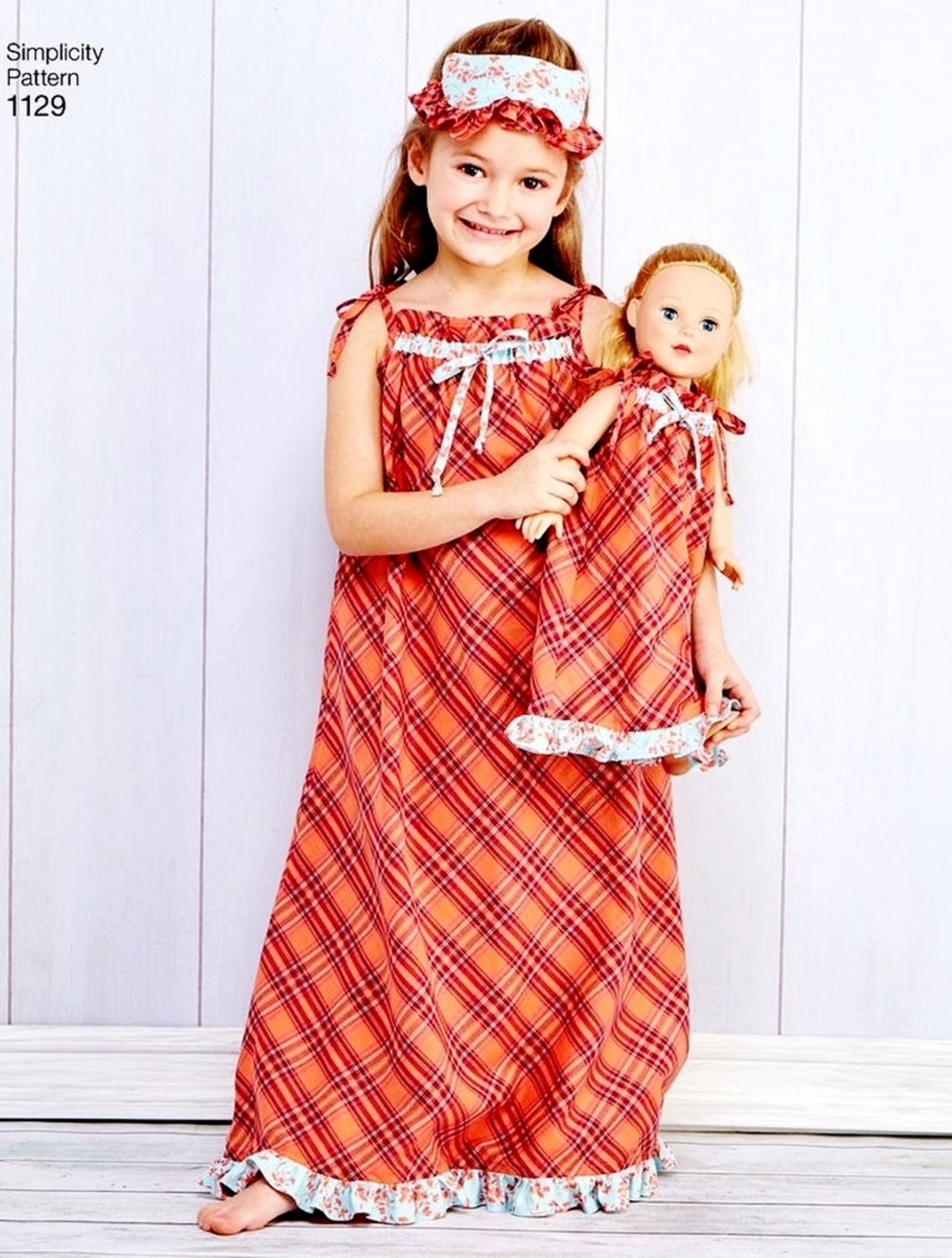 Sewing Pattern Girls' Nightgown Pattern Girls' Short | Etsy