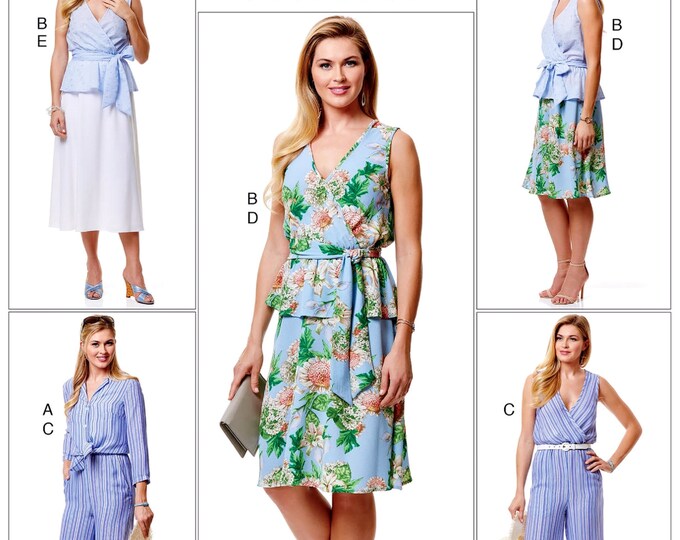 Sewing Pattern Easy Sundress Pattern, Loose Fit Pullover Sundress ...