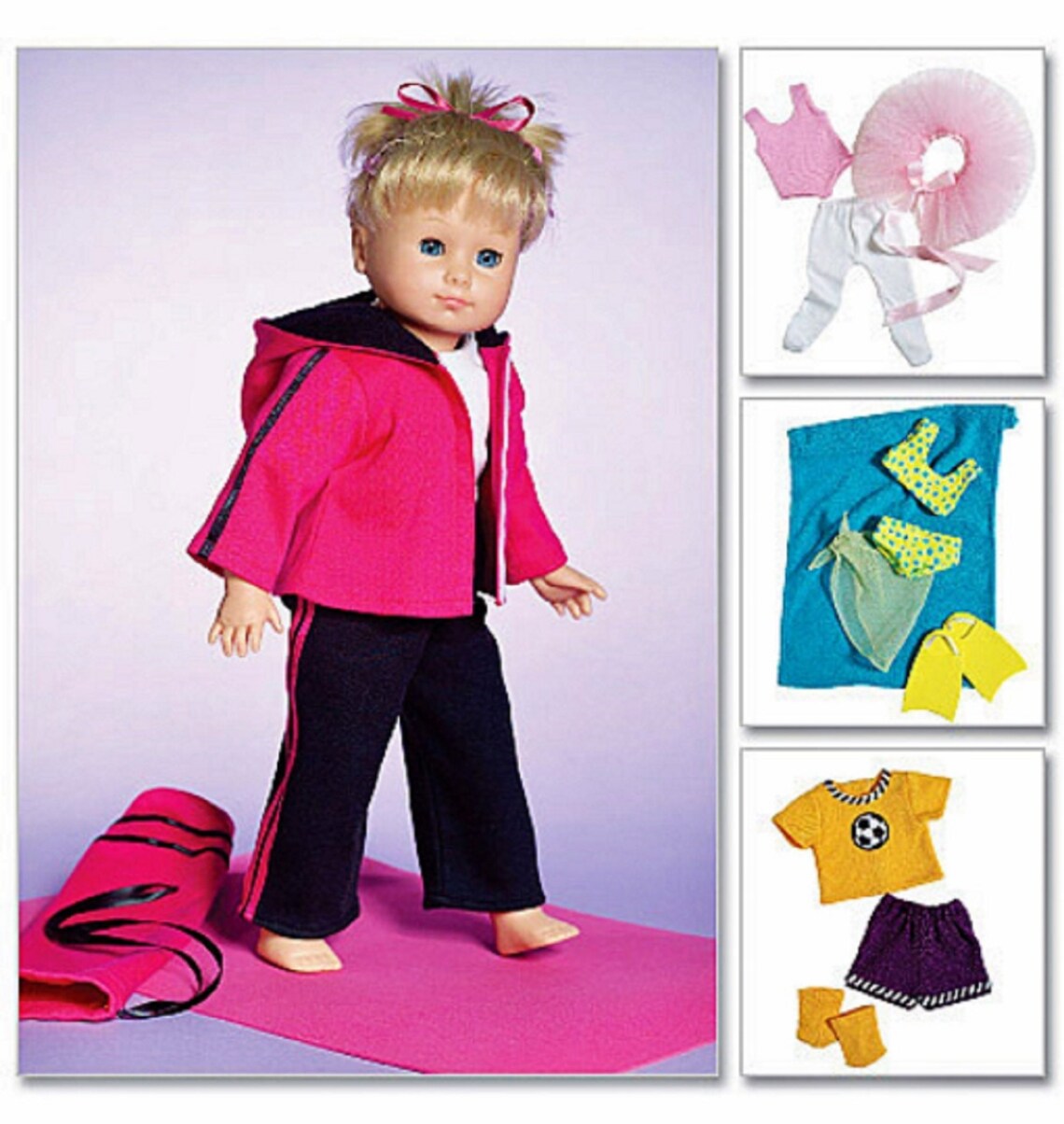 Sewing Pattern for 18 Inch Doll Activity Clothes Pattern Doll | Etsy