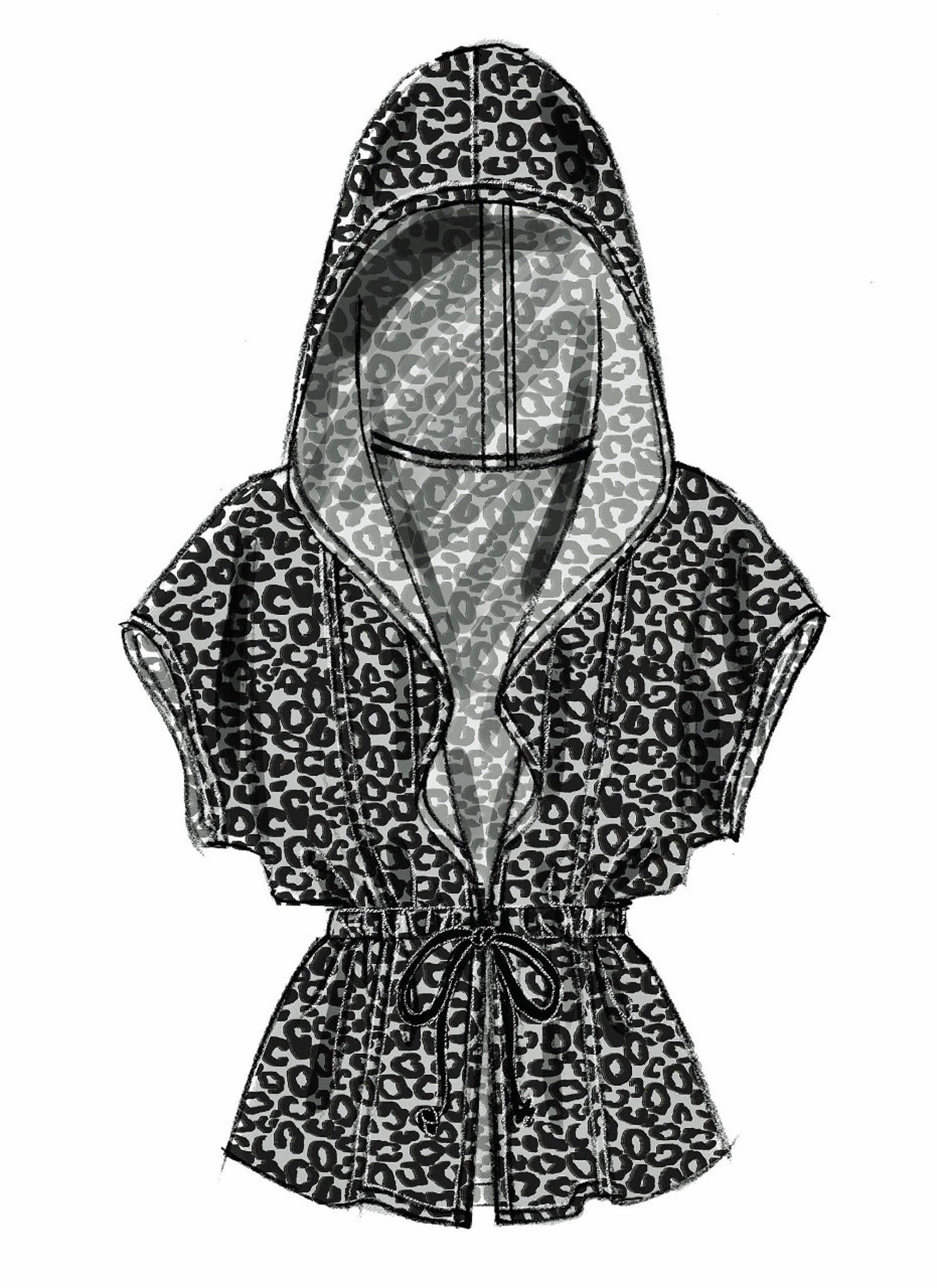 Sewing Pattern Women's Cardigan Pattern Open Front - Etsy