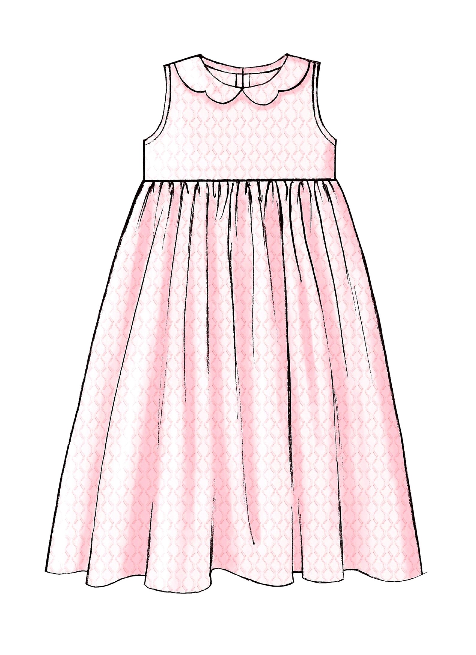 Sewing Pattern Girls' Dress Pattern Little Girls' - Etsy