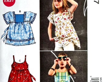 Sewing Pattern Girls' Dress Pattern, Little Girls' Classic Dress ...