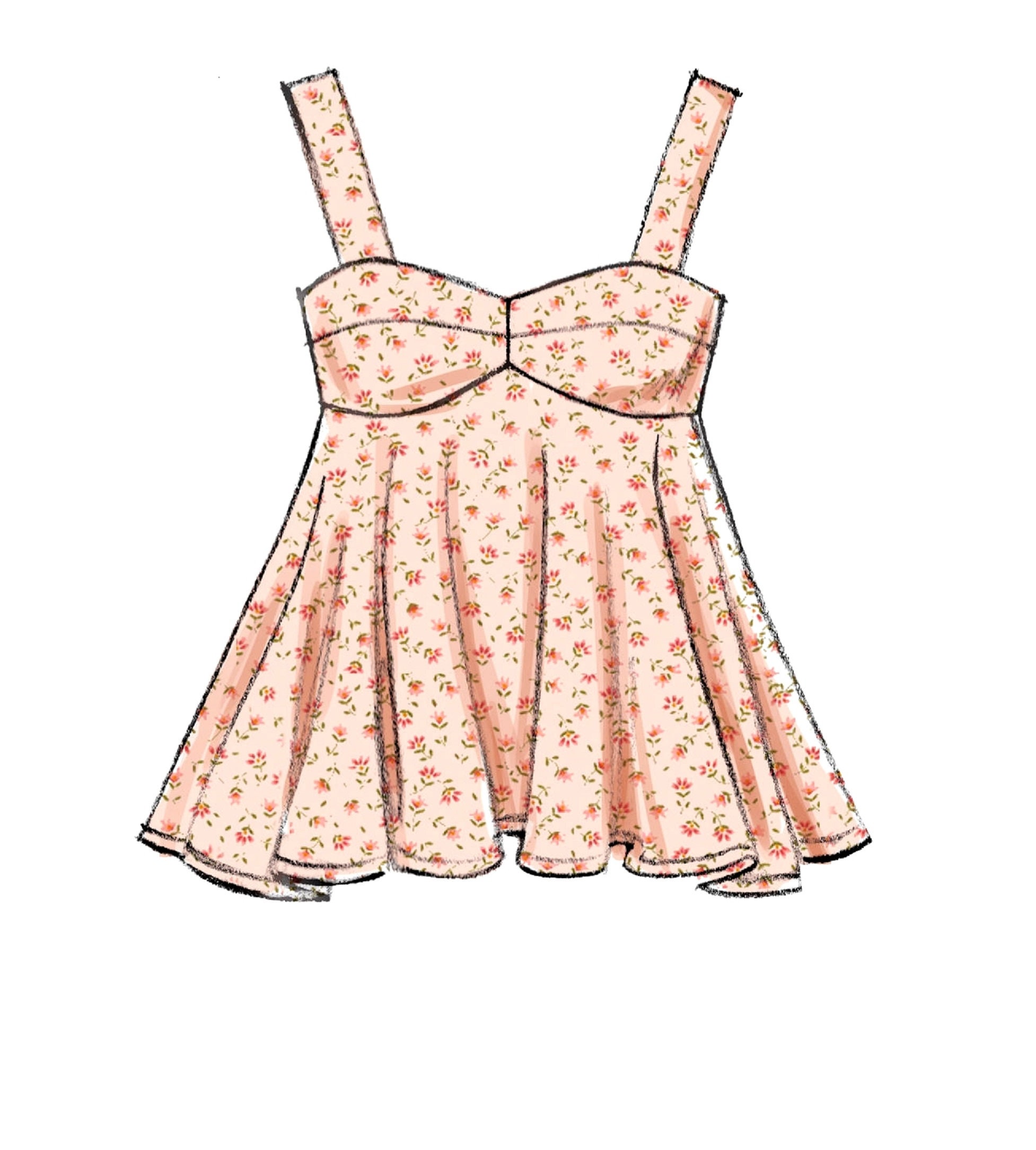 Sewing Pattern Strapless Top Pattern Off Shoulders Peplum Top | Etsy