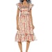 Sewing Pattern Square Neckline Dress Pattern, Gathered Skirt Dress ...