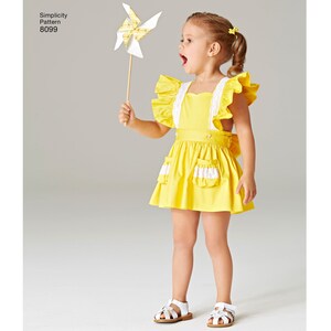 Sewing Pattern Baby Girl Sunsuit Pattern, Toddler's Vintage Sunsuit ...