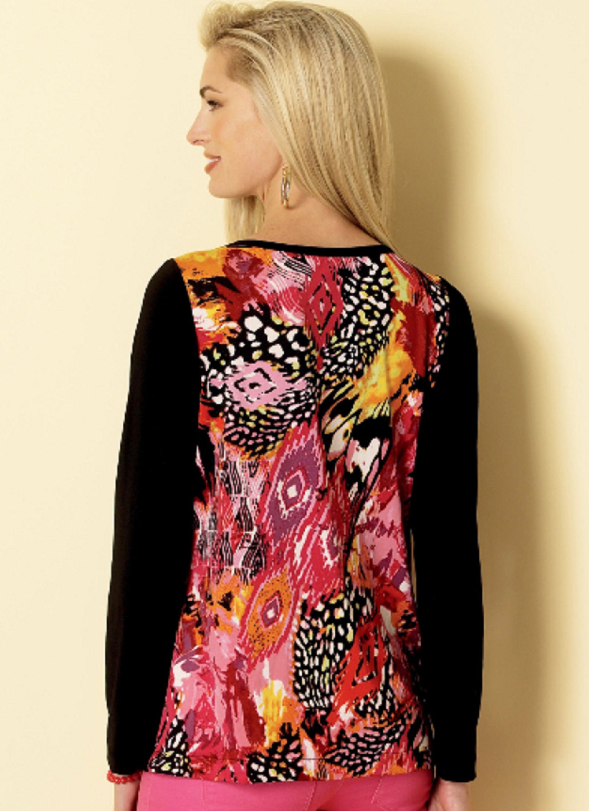 Sewing Pattern Women's Pullover Tops Pattern Stretch Knit - Etsy