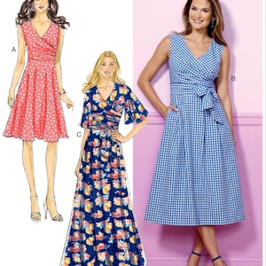 Sewing Pattern Dress Pattern Casual Dress Pattern Long Dress - Etsy