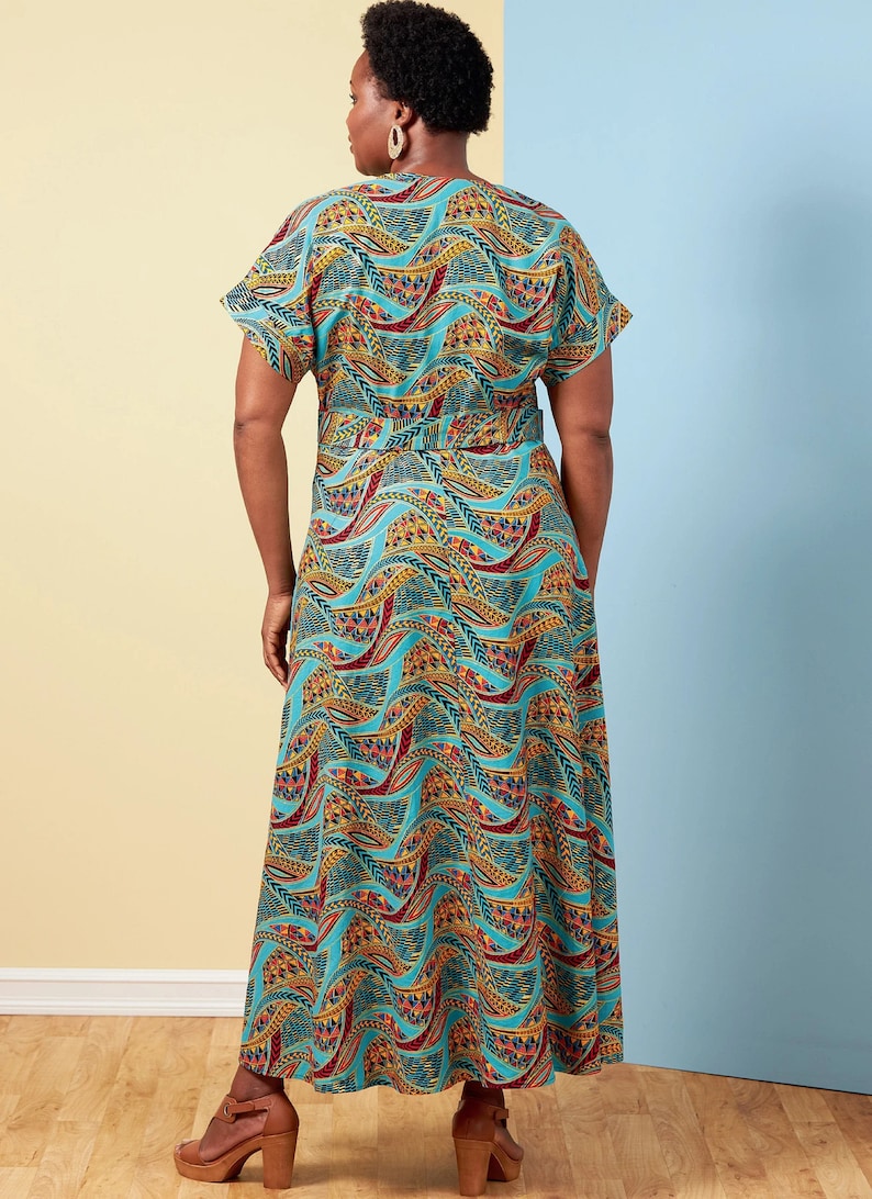 Sewing Pattern Women's Wrap Dress Pattern, Butterick Sewing Pattern ...