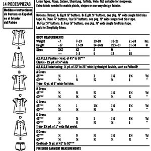Sewing Pattern Babies' Dress and Panties Pattern, Toddler Dress Pattern ...