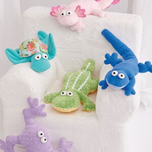 Sewing Patterns Plush Reptiles Pattern, Stuffed Animals Pattern ...