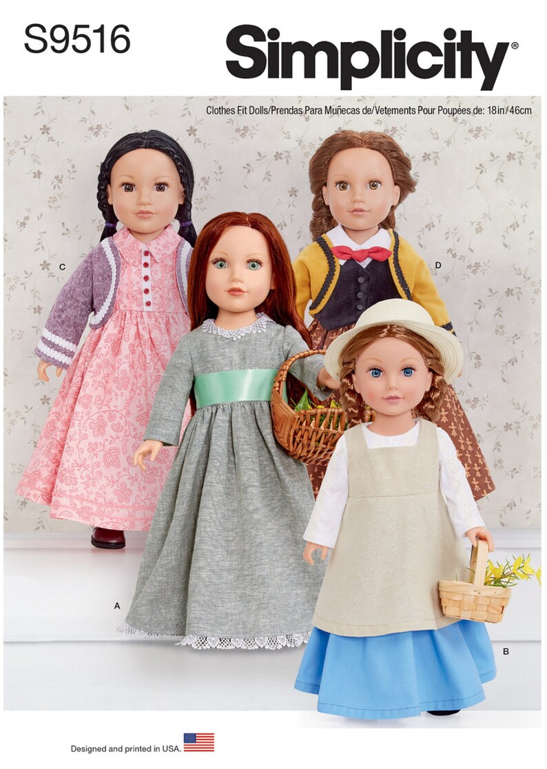 Sewing Pattern 18 Inch Doll Clothes Pattern 18 Inch Doll - Etsy