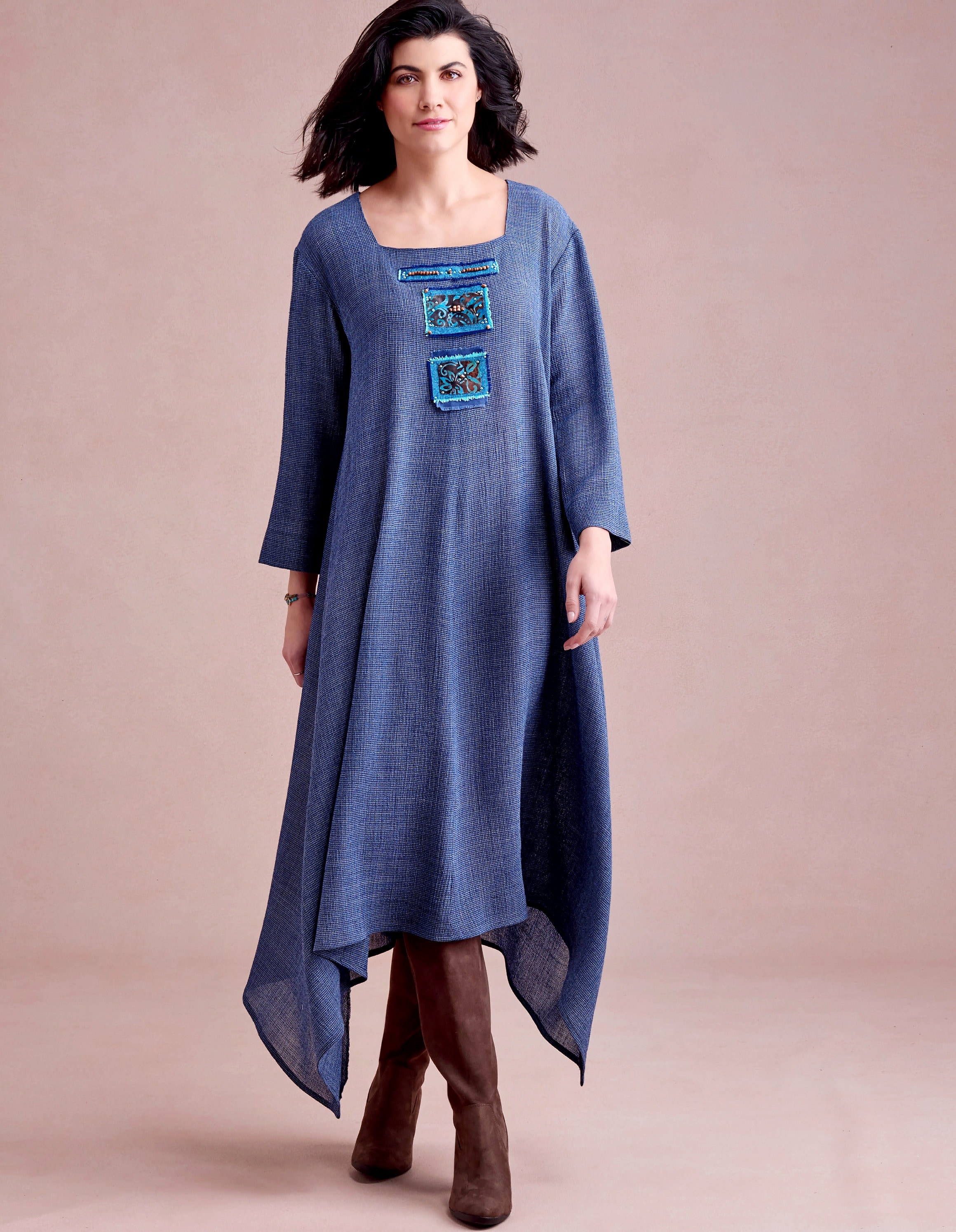 Sewing Pattern Tunic Dress Pattern Tunic Top Pattern Elastic | Etsy