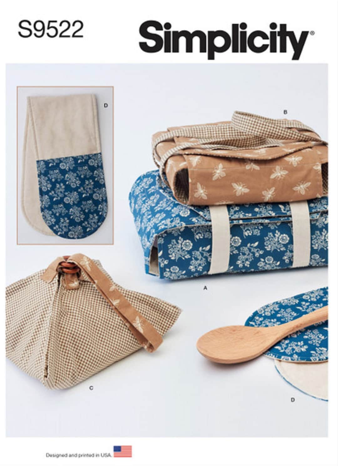 Sewing Pattern Casserole Carrier Pattern, Pie Carrier Pattern, Double ...