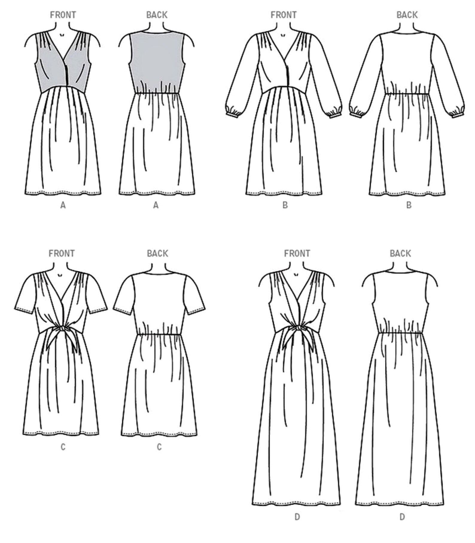 Sewing Pattern Women's Dress Pattern Loose Fit Pullover | Etsy